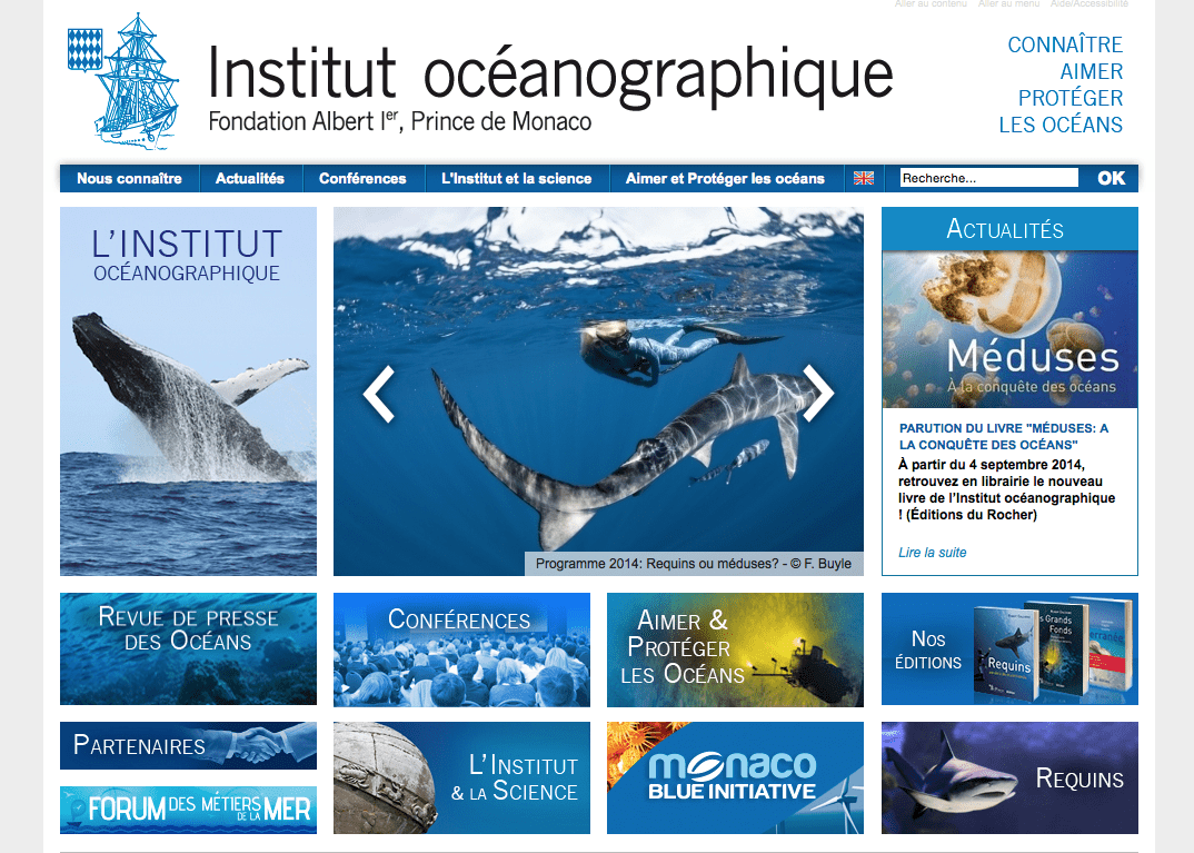 Institut Océanographique de Monaco - Faune Sauvage
