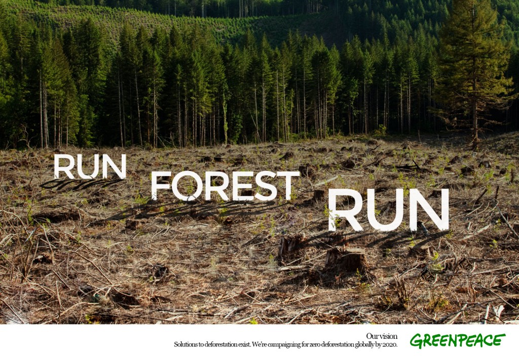 Greenpeace run forest - Faune Sauvage